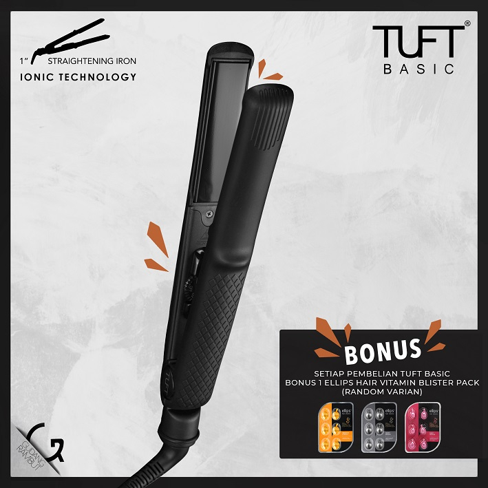 Jual TUFT BASIC Straightening Iron 1" 6009 catokan catok rambut ...