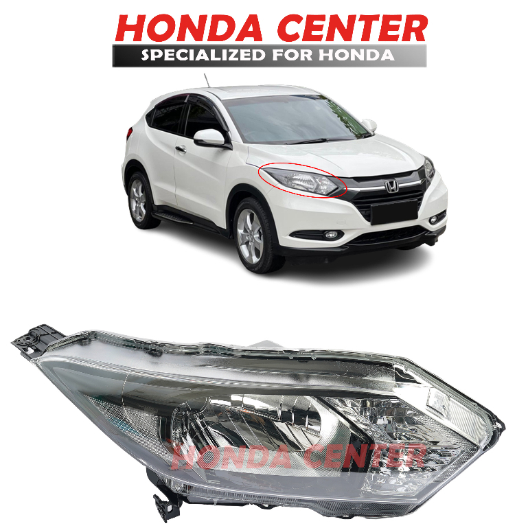 Jual Head Lamp Lampu Utama Depan Kiri Kanan Honda Hrv 2015 2016 2017 ...