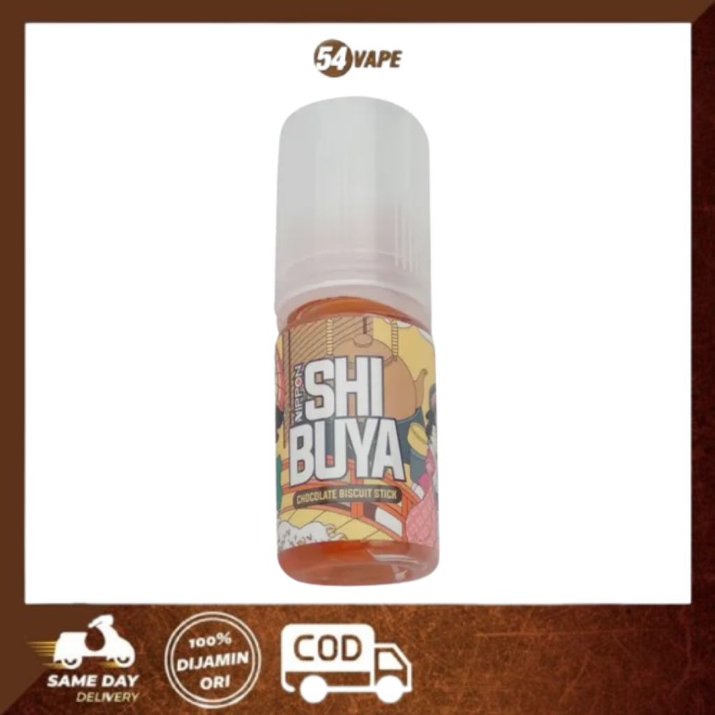 Jual Liquid Nippon Shibuya Chocolate Biscuit Stick Pods Friendly 30ml ...