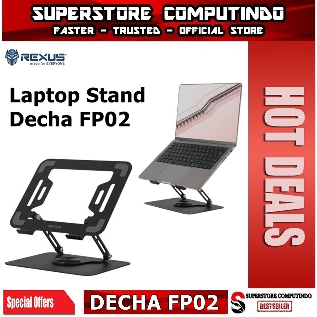 Jual Rexus Laptop Stand Decha FP02 | FP-02 | Shopee Indonesia