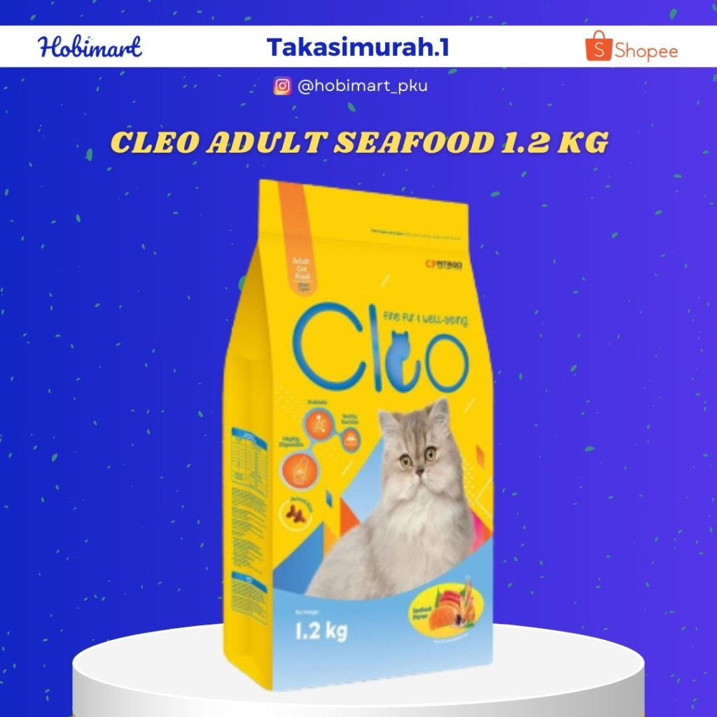 Jual CLEO ADULT SEAFOOD 1.2 KG | Shopee Indonesia