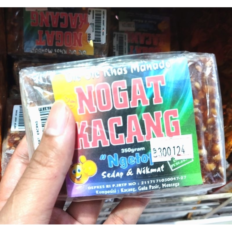 Jual Gula Tare / Kacang Nogat Ole Ole Khas Manado | Shopee Indonesia
