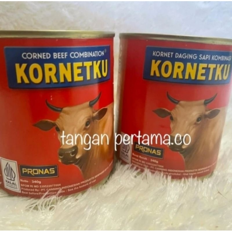 Jual KORNETKU Corned Beef Kornet Daging Sapi 340 Gram | Shopee Indonesia