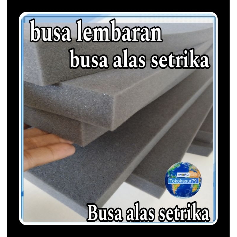 Jual Busa lembaran.(BUSA HITAM)busa lembaran 3cm.busa alas setrika ...