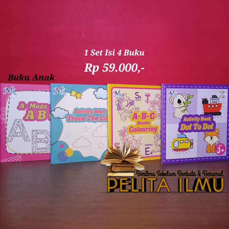 Jual Serial Buku Activity Book Funtastic 4 - Empat Buku Aktivitas Anak ...