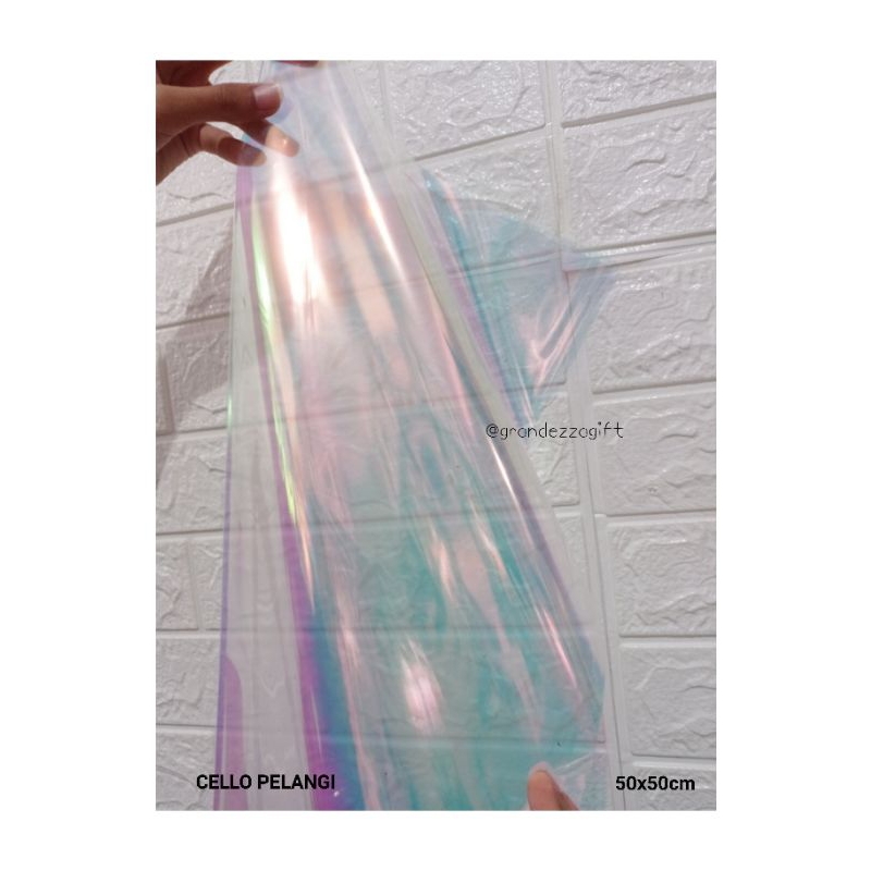 Jual CELLO HOLOGRAM FRAME KACA / PELANGI/ BW HITAM / BW PUTIH / SEMI ...