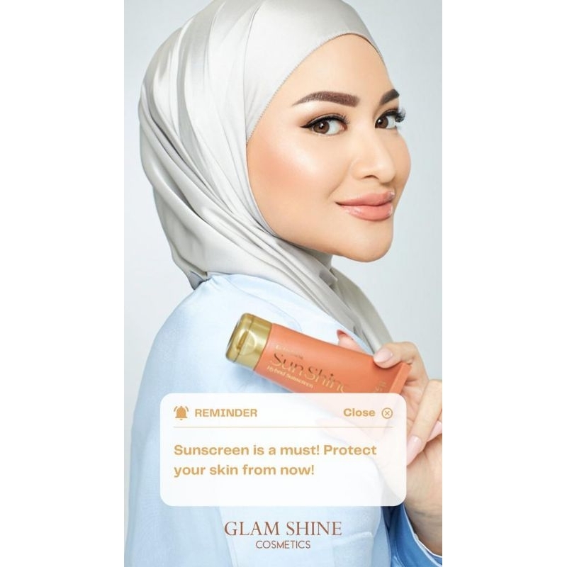 Jual Sunscren sunshine Glamshine 100%ORI | Shopee Indonesia