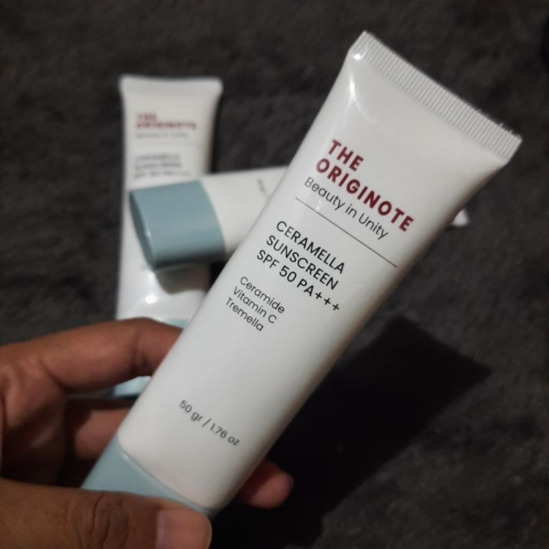 Jual CERAMELLA SUNSCREEN SPF 50 PA+++ THE ORIGINOTE | Shopee Indonesia