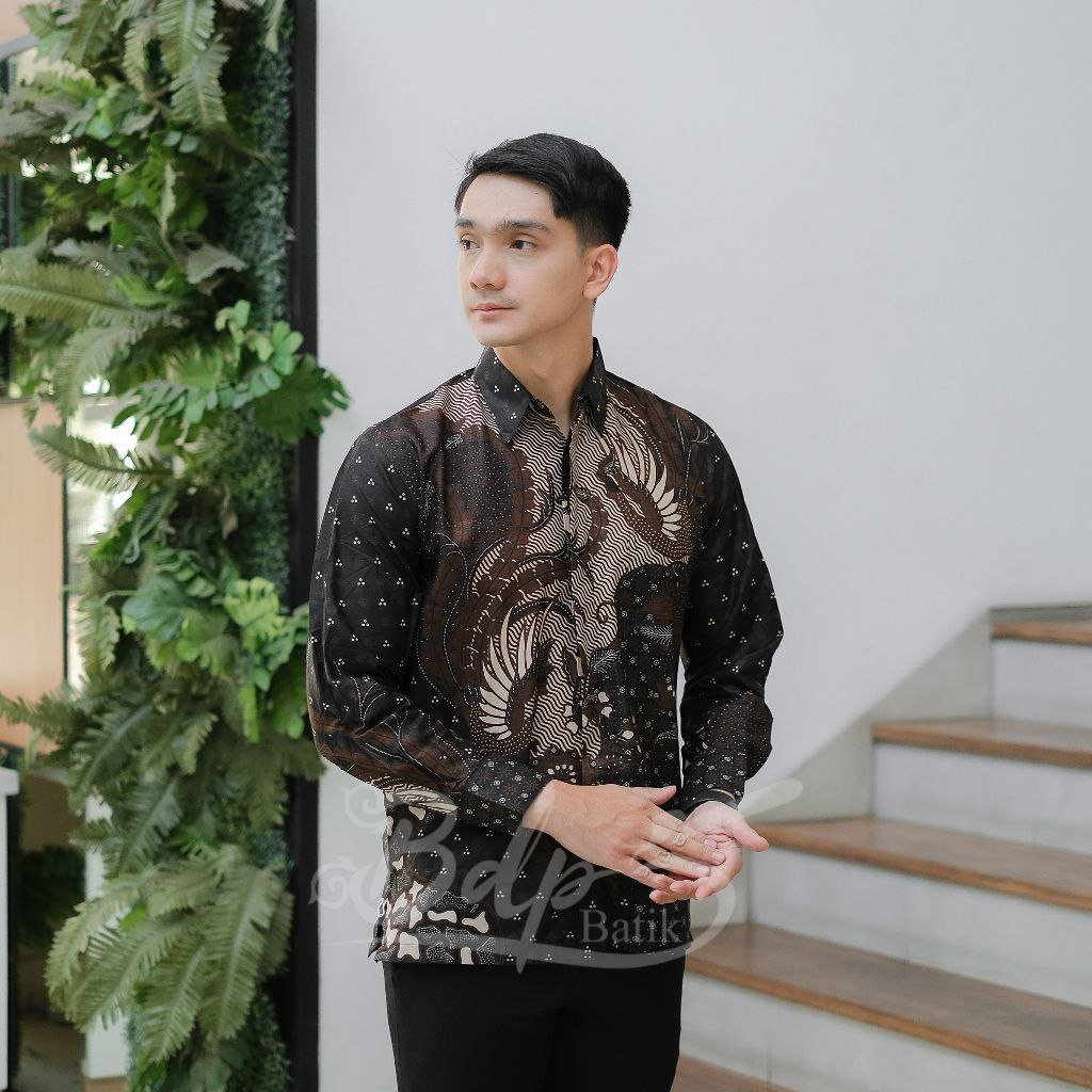 Jual Kemeja Baju Batik Pria Dewasa Murah Baju Batik Pria Lengan Panjang ...