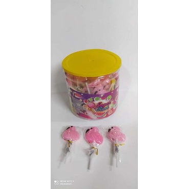 Jual Permen Cemilan Snack Burung Pink Flamingo Sugar Rush Rasa Buah ...