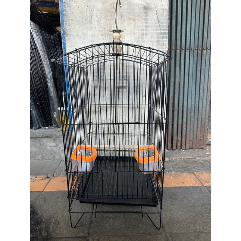 Jual KANDANG BESI KOTAK PLECI KENARI PRENJAK SIZE 25x30x43 CM | Shopee ...