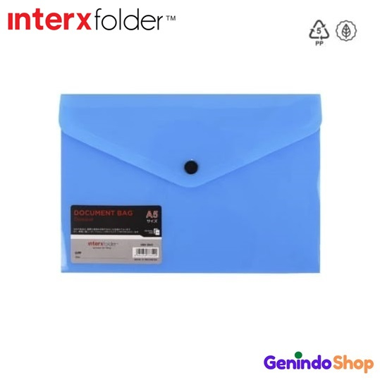 Jual Map Kancing A5 Opaque InterxFolder | Shopee Indonesia