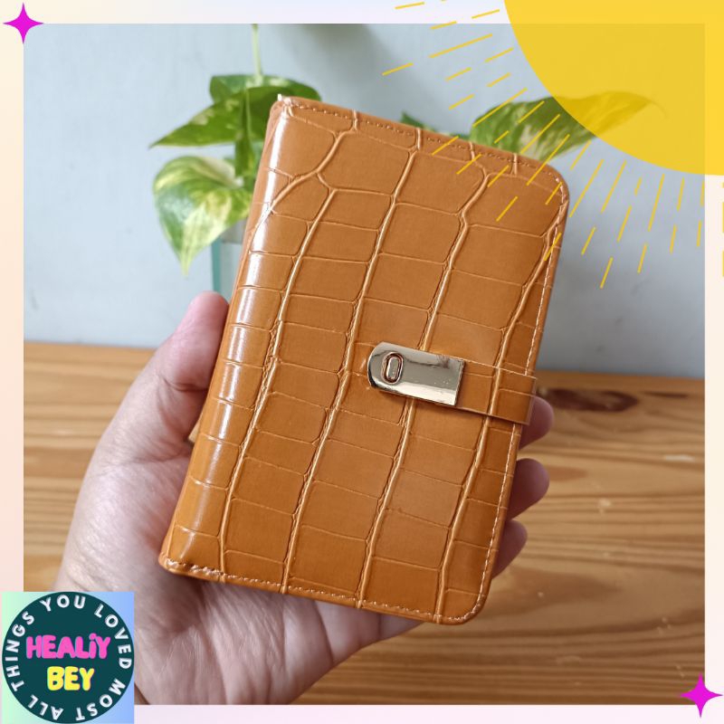 Jual Dompet Croco Magnet Midi Lidah - Coklat Kayu (Pierre Louse ...