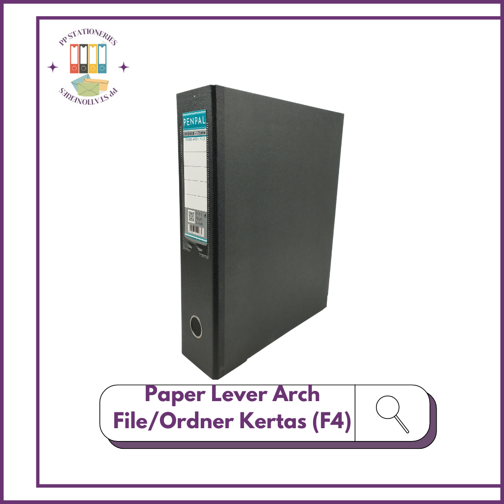 Jual Penpal Paper Lever Arch File / Ordner Kertas F4 (PL-771) | Shopee ...