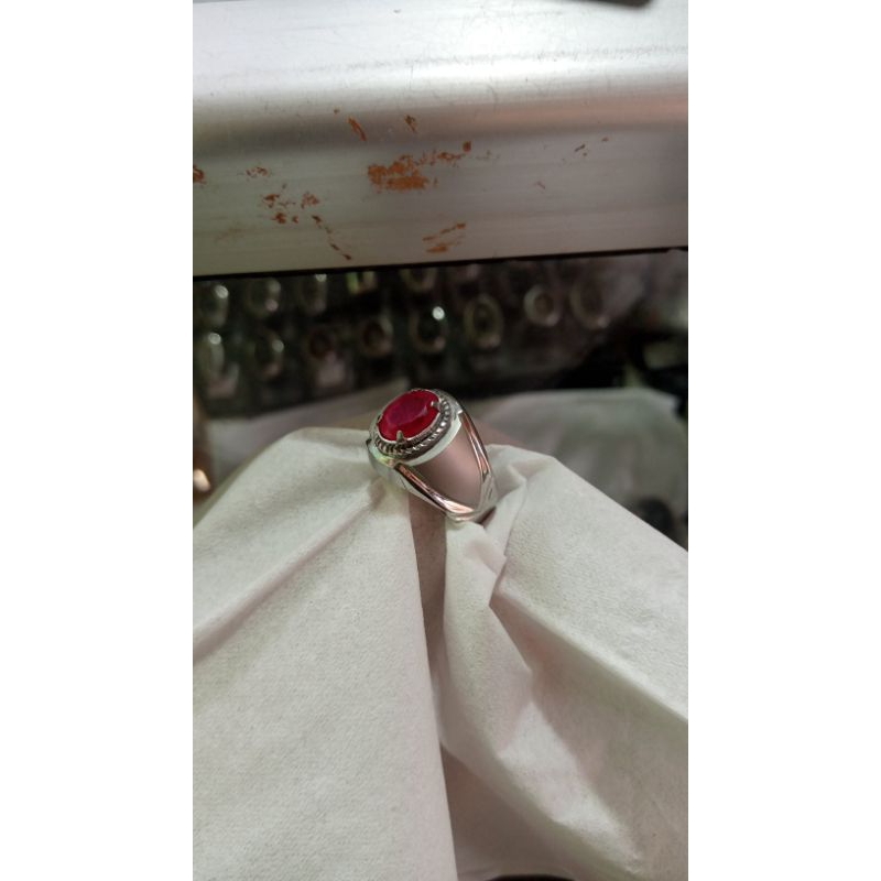 Jual emban ikat ring monel super doff handmade. kosongan tanpa batu ...