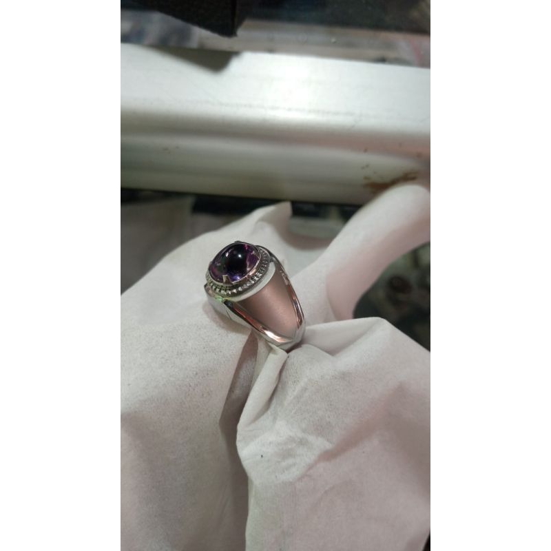 Jual emban ikat ring monel super doff handmade.kosongan tanpa batu ...