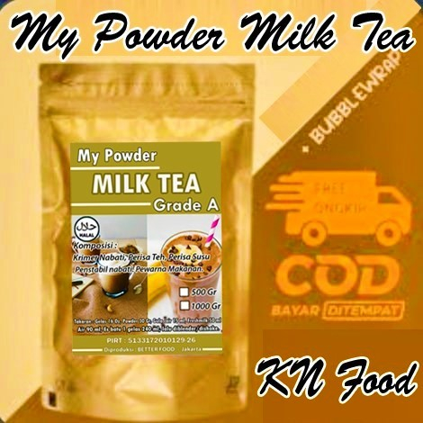 Jual My Powder Rasa Milk Tea Grade A 1 Kg | Shopee Indonesia