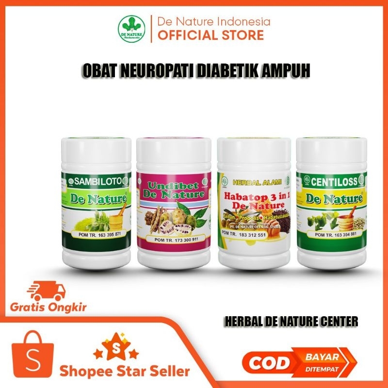 Jual Obat Neuropati Diabetik Karena Diabetes Perifer Kerusakan Saraf ...