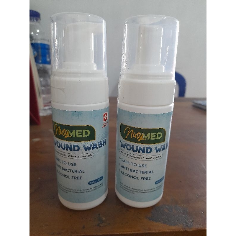 Jual NUSYMED WOUND WASH, SABUN CUCI LUKA | Shopee Indonesia