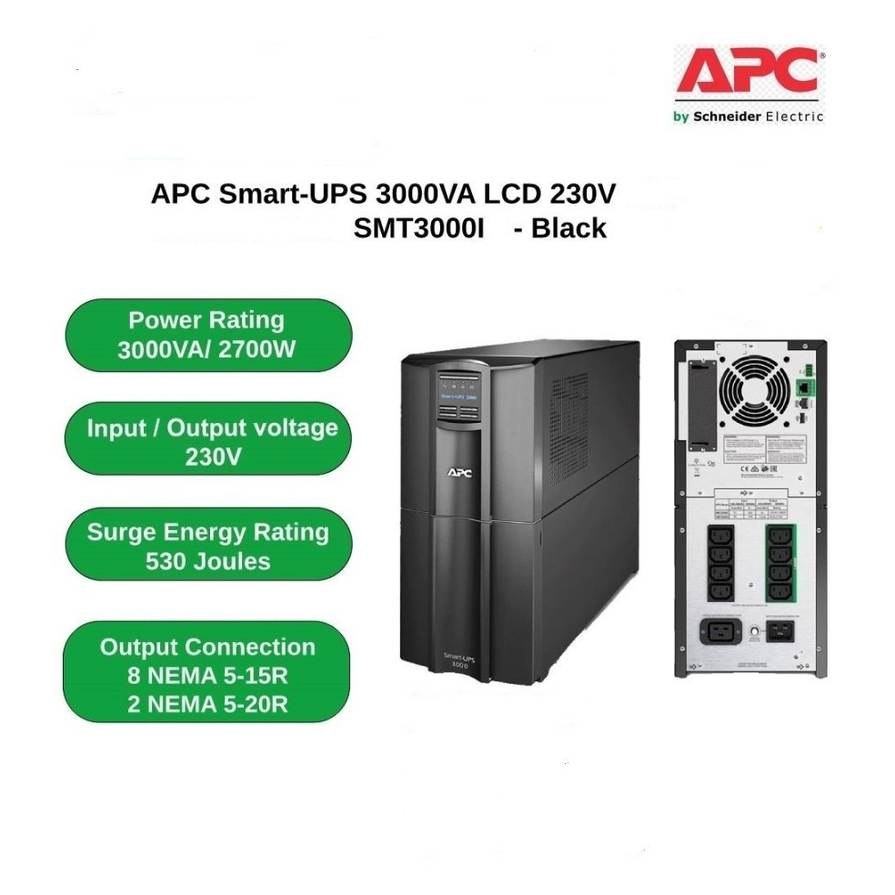 Jual UPS APC SMC3000I SMART-UPS C 3000VA LCD 230V | Shopee Indonesia