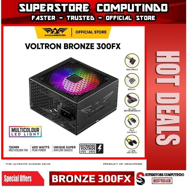 Jual Armaggeddon Voltron Bronze 300FX-600 Watt - Multicolour LED Light | Shopee Indonesia
