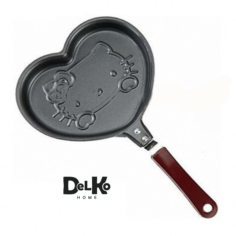 Jual hellokitty mini frypan / valentine / hello kitty fry pan | Shopee ...