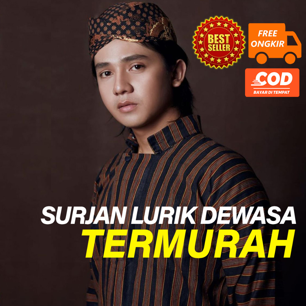 Jual Surjan Lurik Baju adat jawa Baju lurik jawa pria baju lurik wanita ... Jual Surjan Lurik Baju adat jawa Baju lurik jawa pria baju lurik wanita ...
