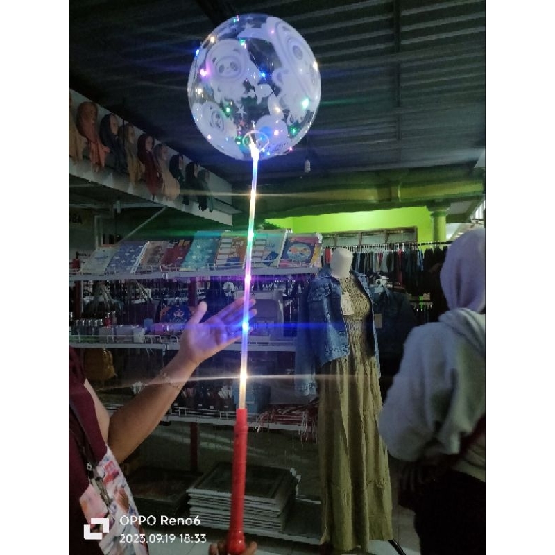 Jual BALON LED/BALON GAGANG LED/BALON MAULID | Shopee Indonesia