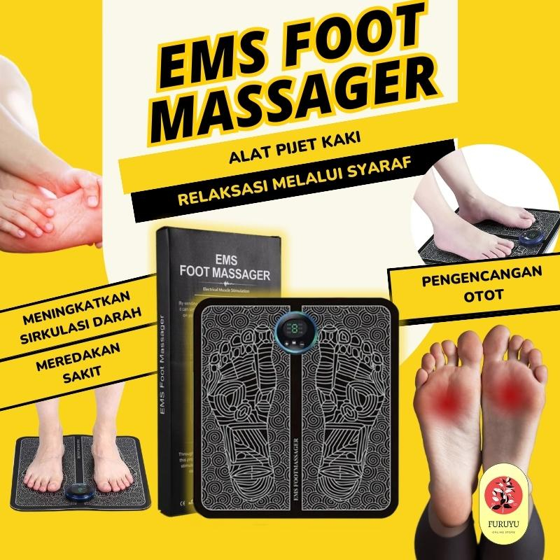 Jual Ems Foot Massager Massage Pad Mat Alat Alas Mesin Pijat Pijet Pijit Pemijat Pemijit Terapi ...