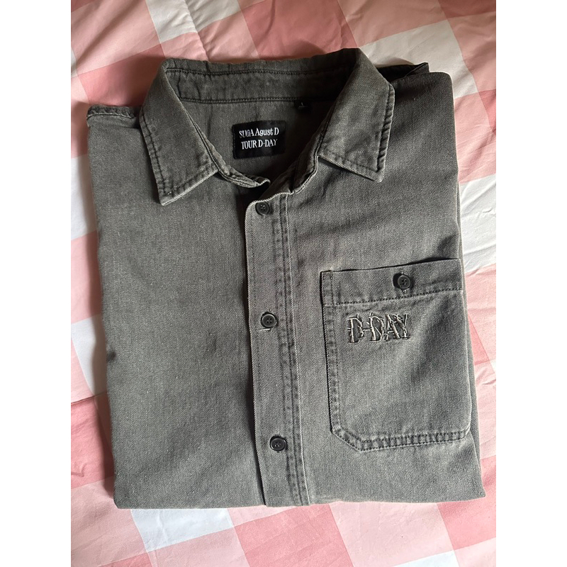 Jual Suga Agust D D-Day Tour Oversized Shirt Merch Official BTS ...