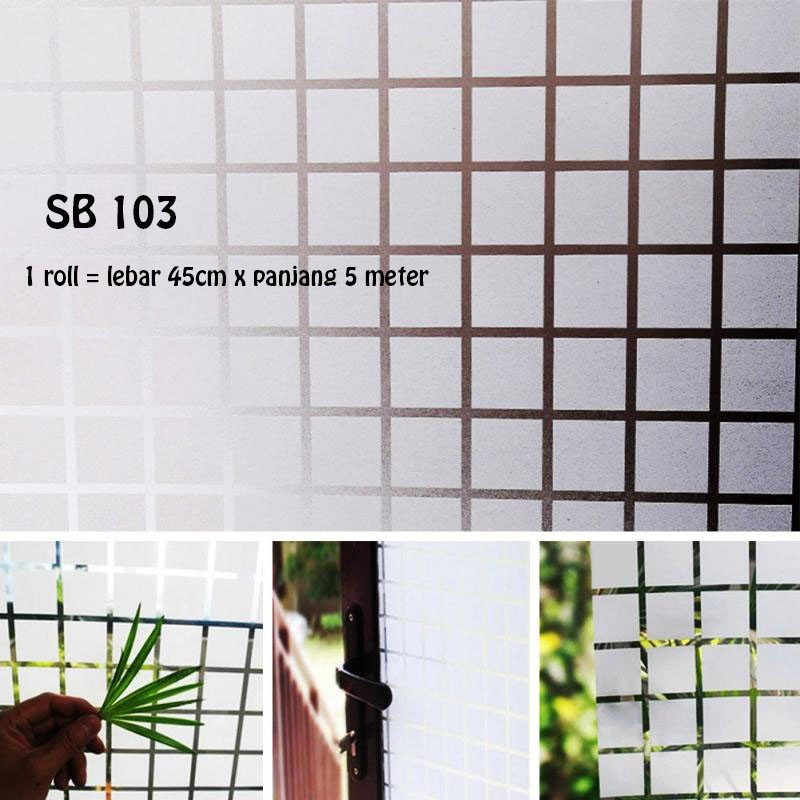 Jual SUNBLAST SB UK 45CM X 5 METER SANBLAS STIKER STICKER KACA GLASS ...