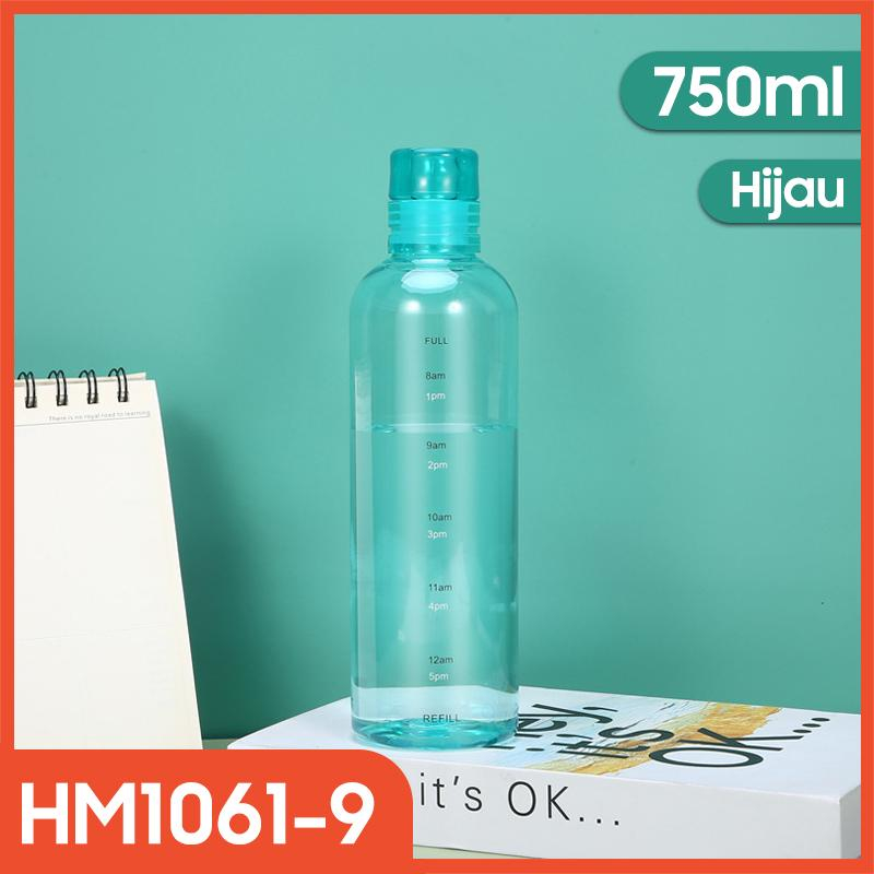 Jual Botol minum 500ml & 750ml / botol transparan / botol olahraga ...