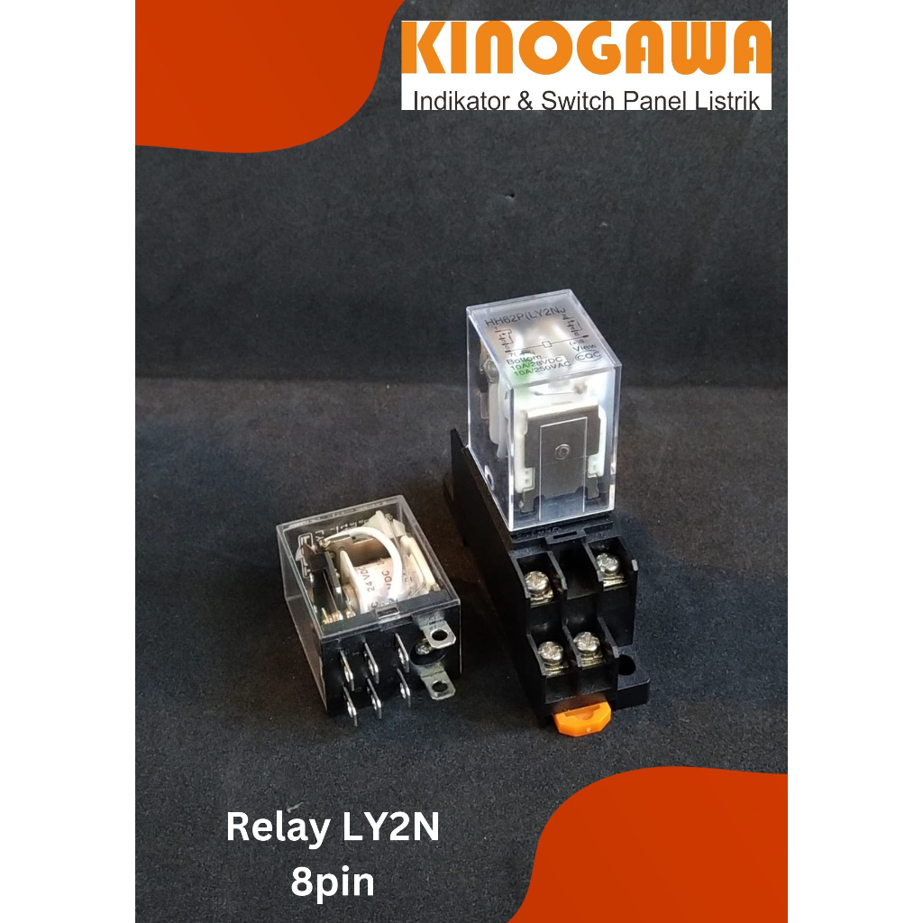 Jual Relay LY2N 8Pin 220V 24V | Shopee Indonesia