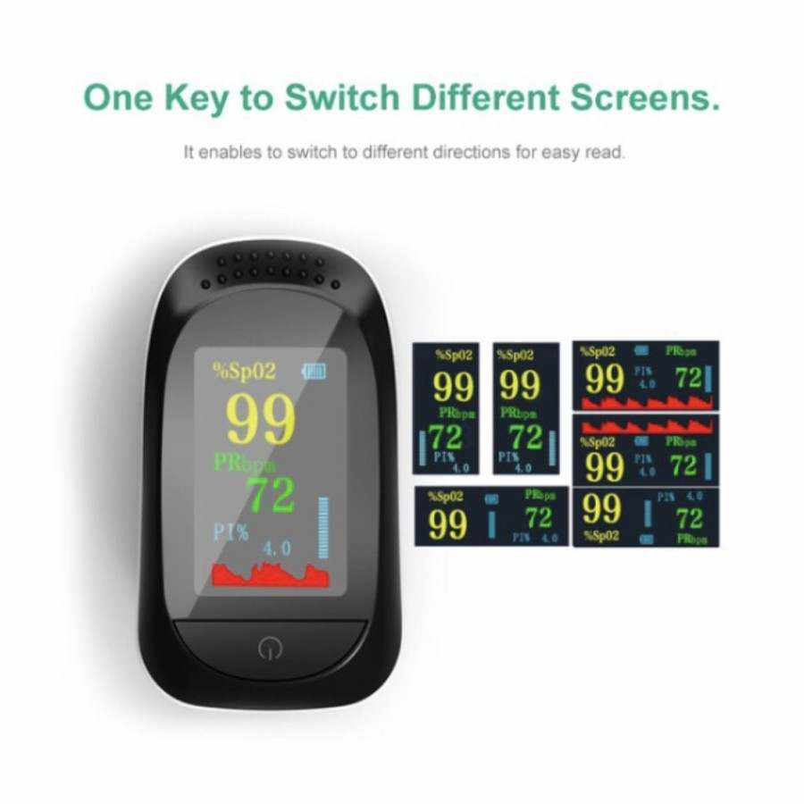 Jual Paket Oximeter XO9 Pulse Oximeter/Ukur Detak Jantung SpO2 LCD ...