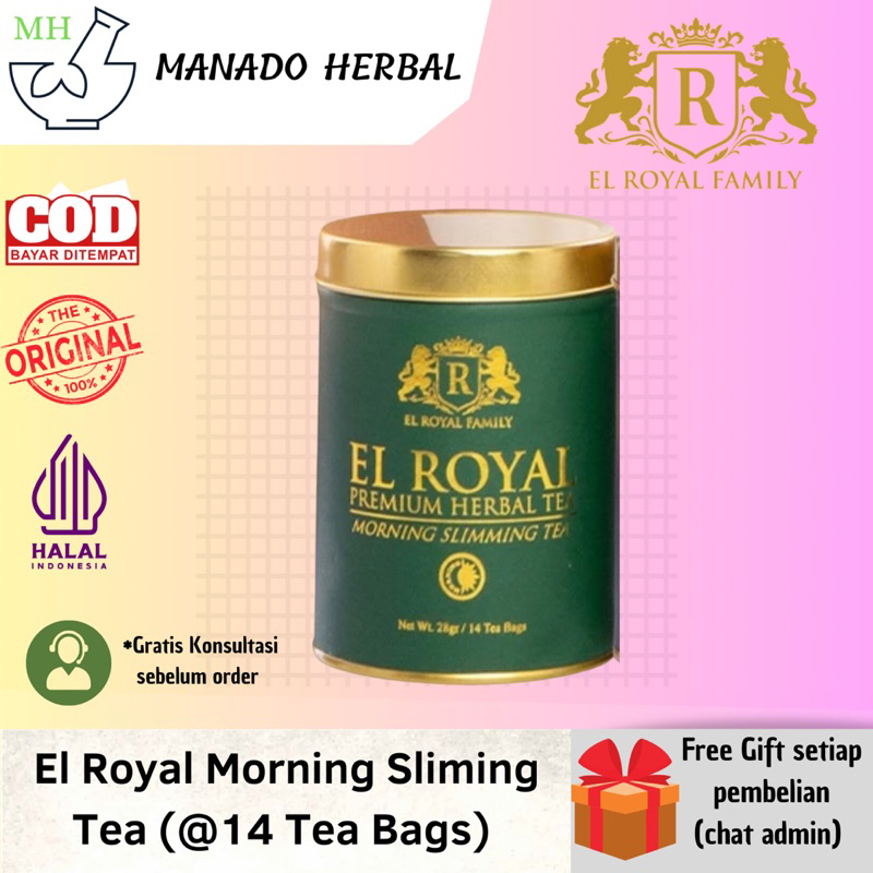 Jual MANADO - El Royal Morning Tea (100% Original) | Shopee Indonesia