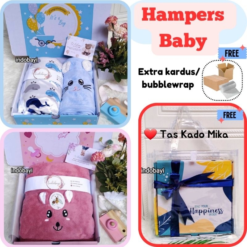 Jual INDOBAYI Hampers Bayi Newborn / Paket Kado Bayi Lahir Handuk ...