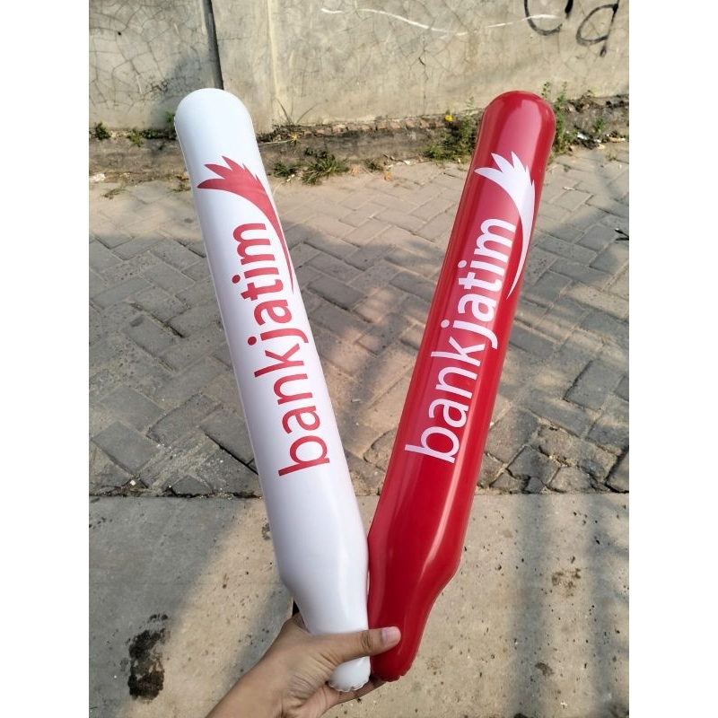 Jual Balon Tepuk Supporter 1000pcs. Sablon 1 warna, Desain logo dan ...