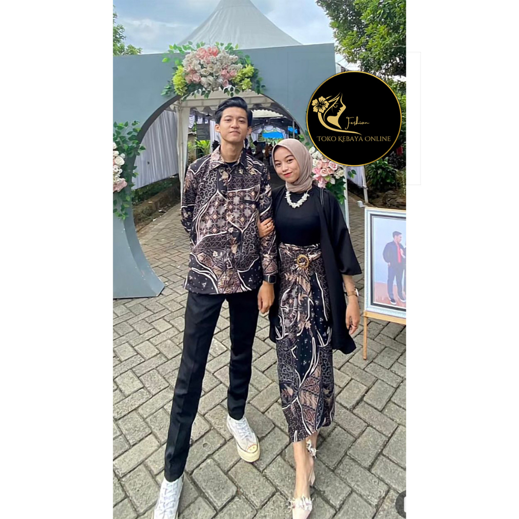 Jual ROK LILIT COUPLE BATIK / KEMEJA BATIK LENGAN PANJANG / BATIK ...