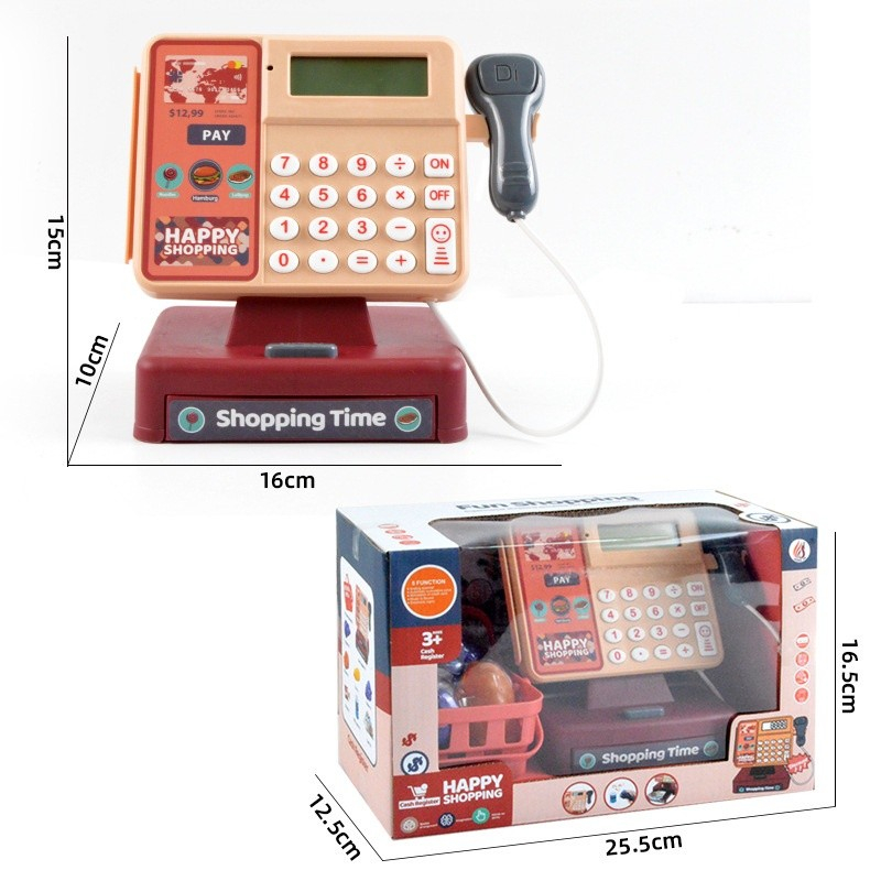 Jual Mainan Kasir Anak HAPPY SHOPPING CASH REGISTER CASHIER MACHINE ...