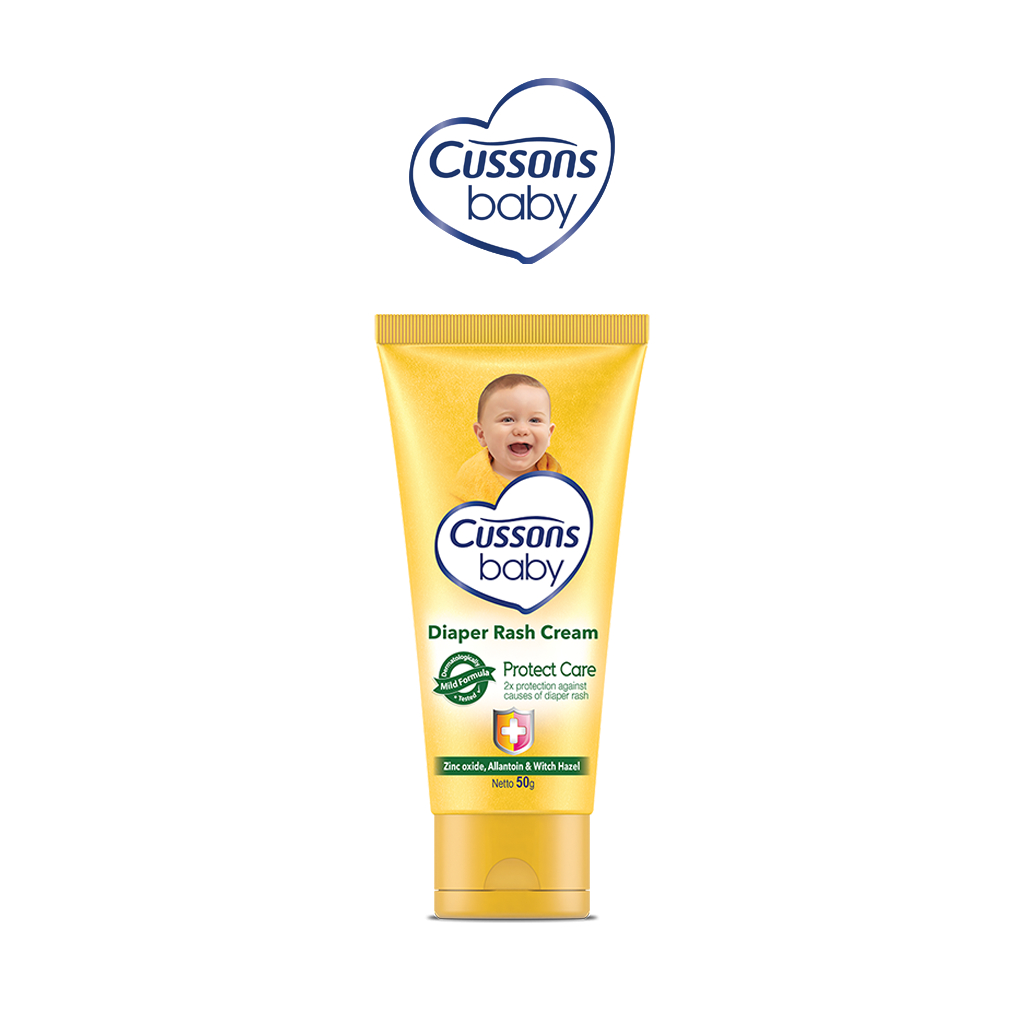 Jual Cussons Baby Diaper Rash Cream Protect Care 50g | Shopee Indonesia