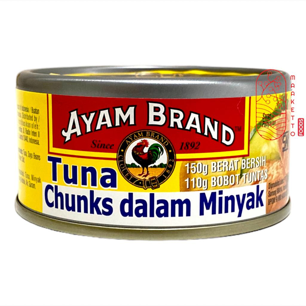 Jual Ayam Brand Tuna Chunks in Oil / Tuna Chunk Dalam Minyak / Ikan ...