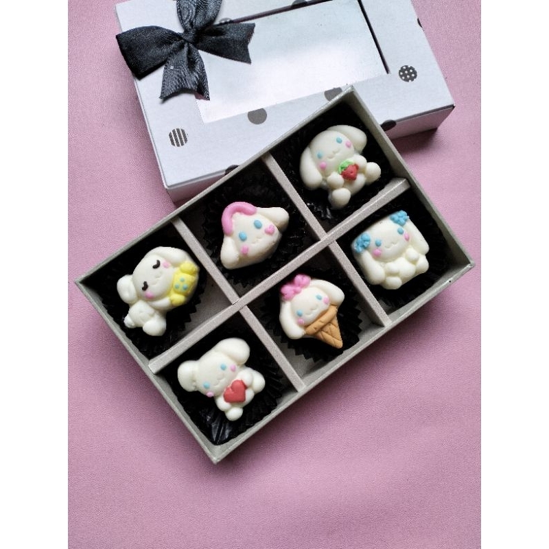 Jual Birthday gift cokelat karakter cinnamoroll Sanrio custom | Shopee ...