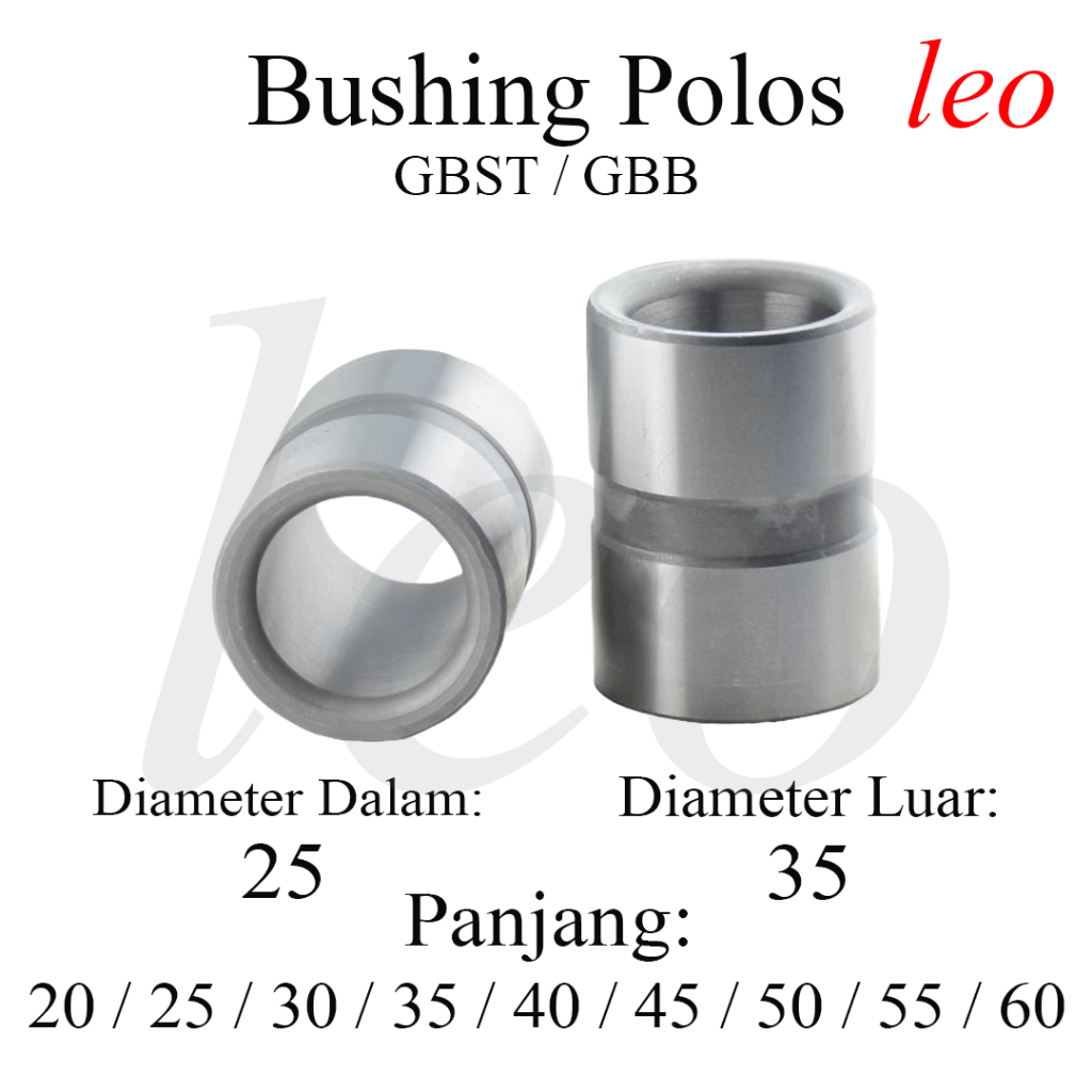 Jual Bushing Polos Dia. 25-35mm x L 20-60mm HRC 48-52 20 25 30 35 40 45 ...