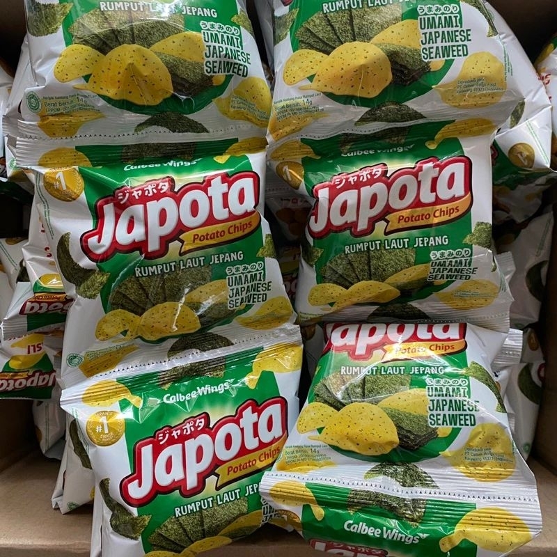 Jual Japota Keripik Kentang Rumput Laut / Seaweed (Harga 1 Renceng ...