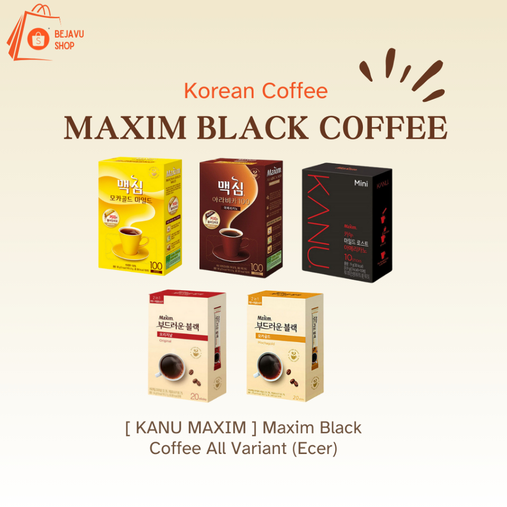 Jual MAXIM BLACK COFFEE (TANPA AMPAS) ALL VARIANT (ECER) | Shopee Indonesia