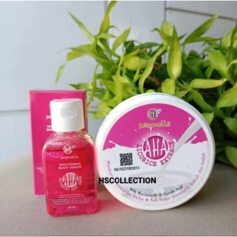 Jual Misonells Bleaching Whitening / Paket Misonells Body Serum ...