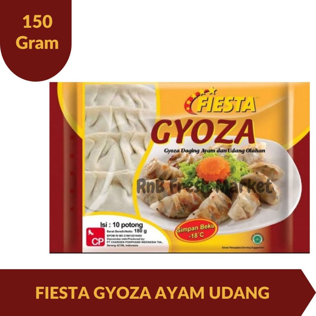 Jual Fiesta Gyoza Ayam Udang 150 Gram | Shopee Indonesia