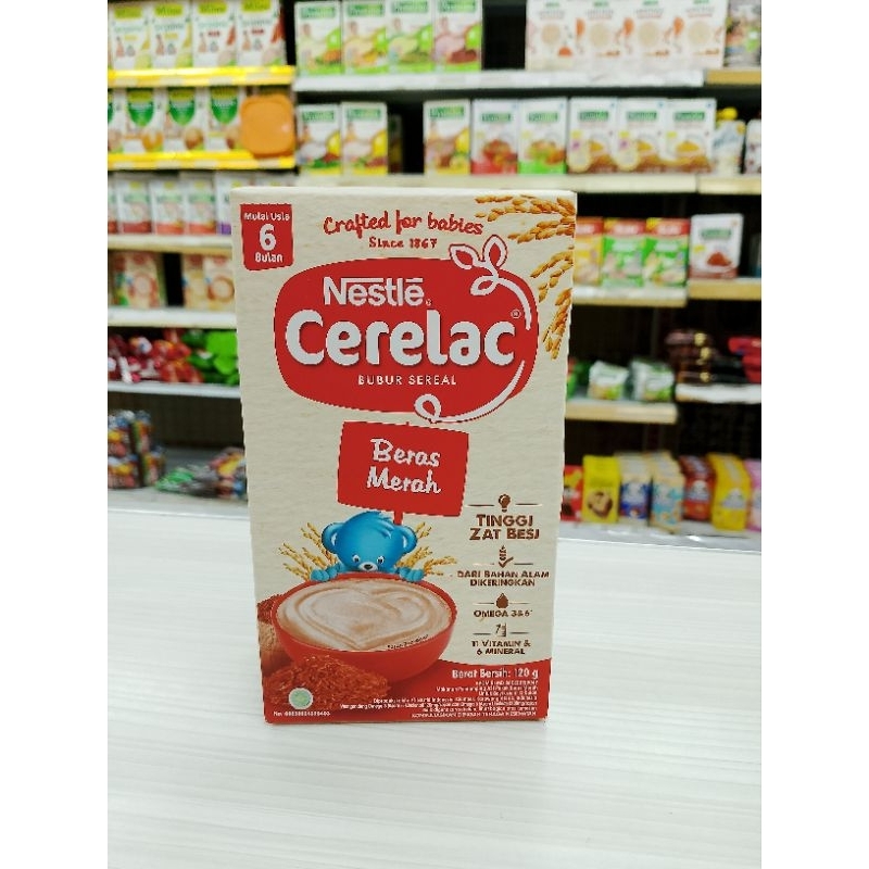 Jual Nestle cerelac beras merah 120gram | Shopee Indonesia