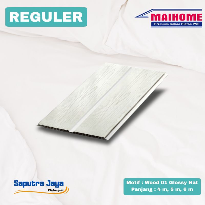 Jual Plafon pvc maihome untuk ruangan, beragam motif garansi warna dan ...