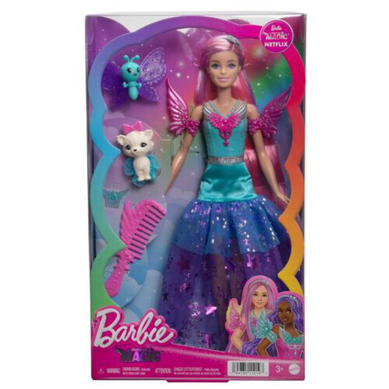Jual Barbie Fairytale Touch Of Magic Netflix Doll Original | Shopee ...